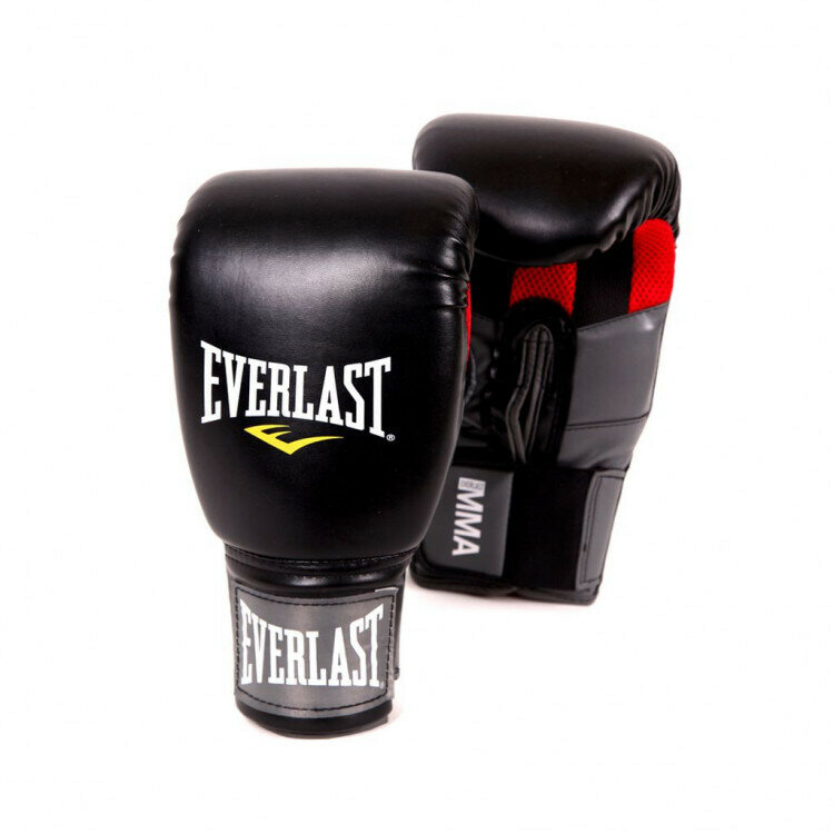 Перчатки Everlast Clinch Strike 12oz черные