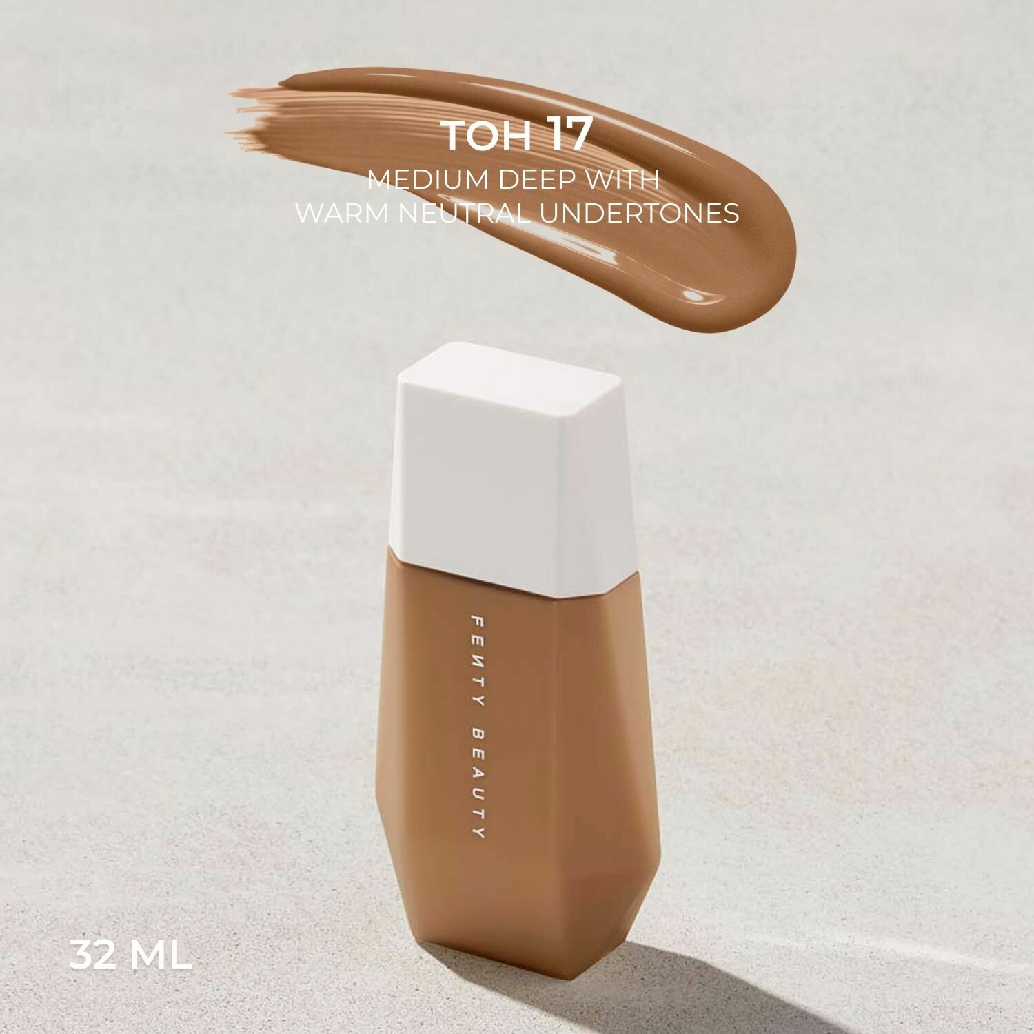 Тональный крем Fenty Beauty EAZE DROP BLURRING SKIN TINT 32мл. Тон 17