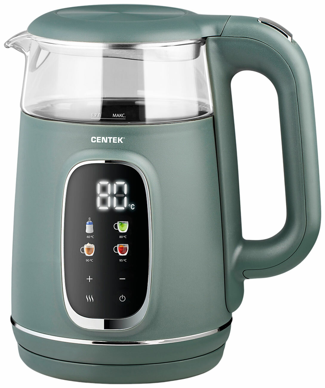 Чайник электрический Centek CT-0052 Green