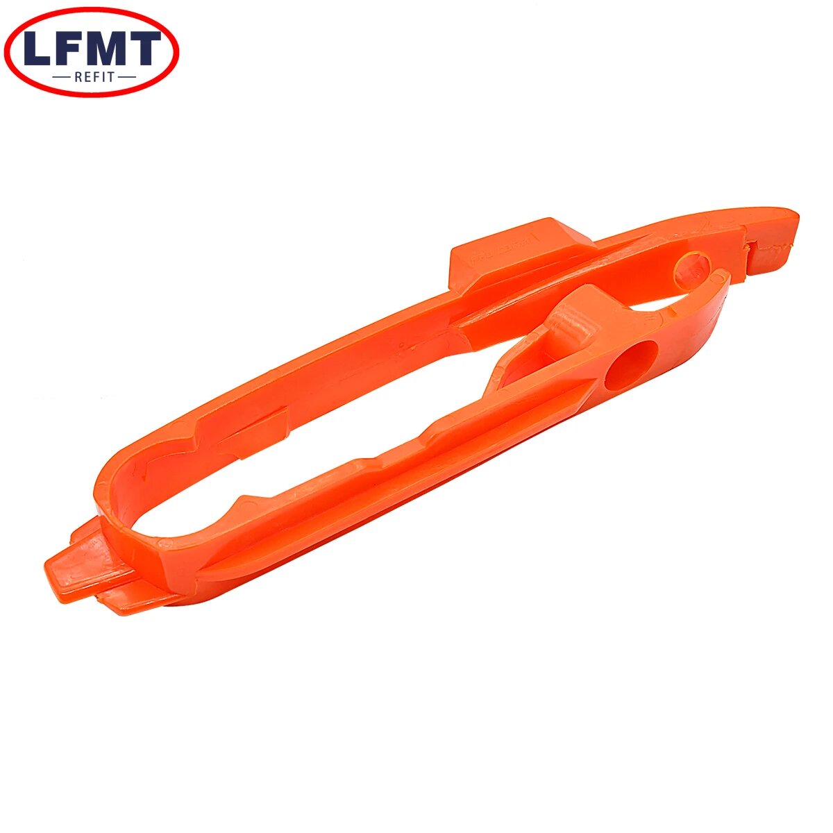 Комплект слайдеров цепи мотоцикла, Направляющая цепи, тормозной шланг, зажим для KTM SXF EXC Husqvarna TC FX 125-450cc 2016-2021 2022 2023 Оранжевый, Orange Swingarm