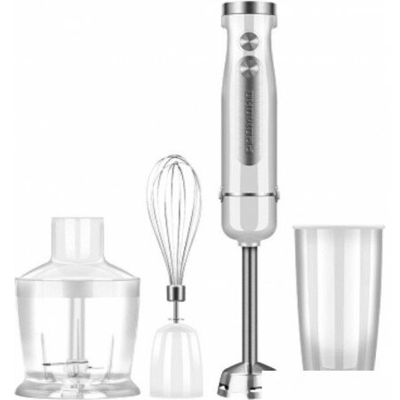 Погружной блендер Redmond BH423 (белый), 1200 Вт, многоступенчатая регулировка скорости