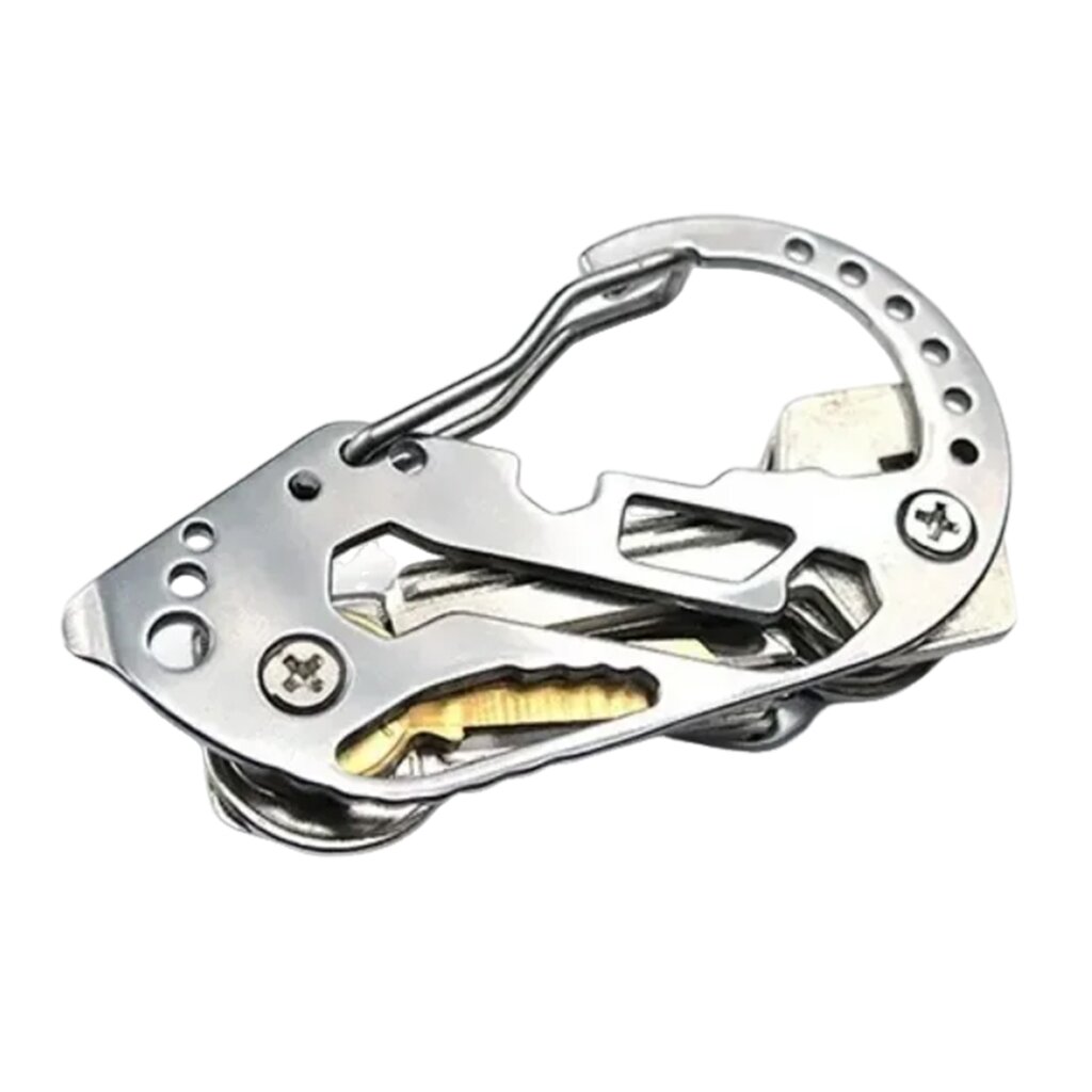 2 многофункциональных карабина с наружными пряжками EDC carbine