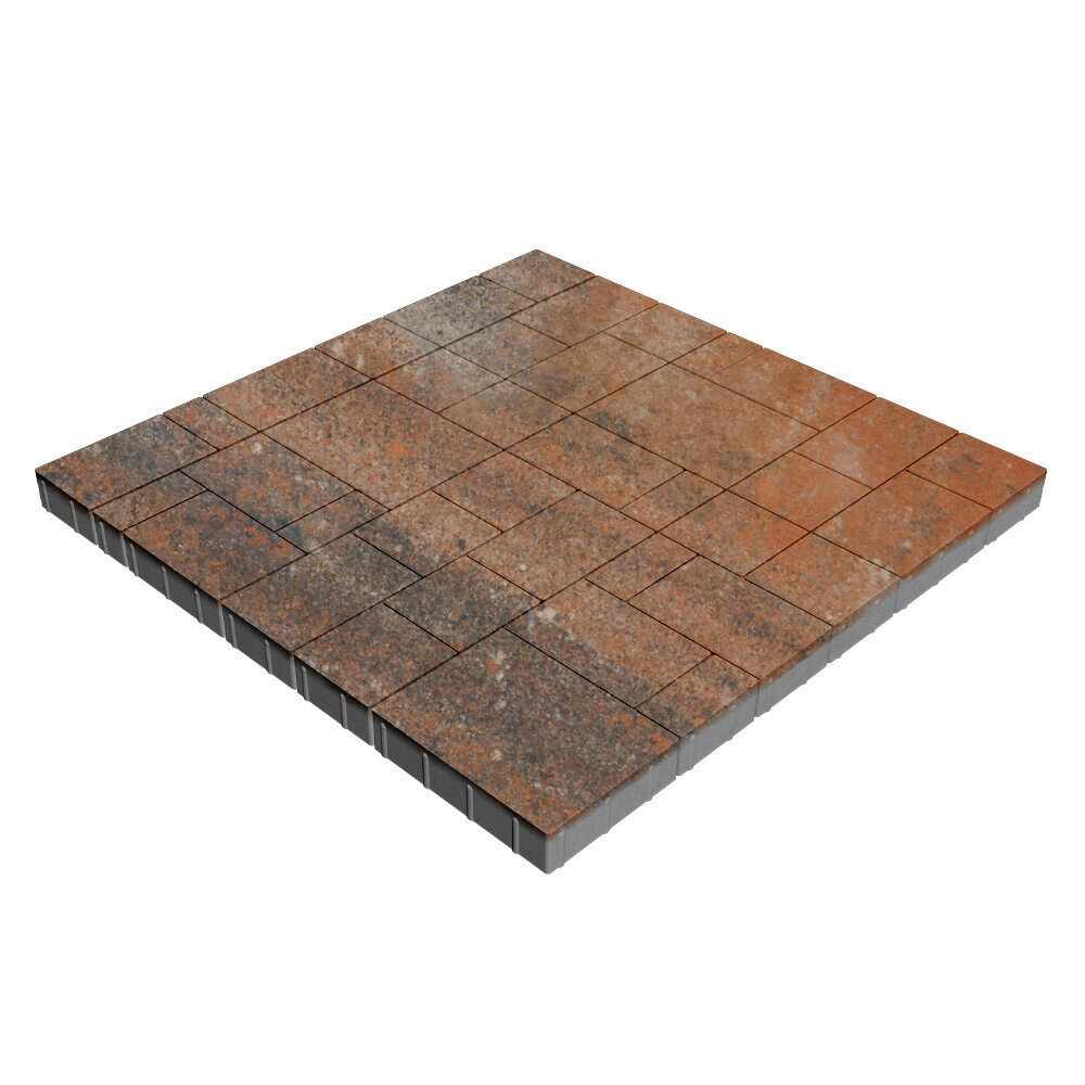 Плитка тротуарная разноразмерная Инсбрук Альпен Colormix Рей (13,2 кв. м)