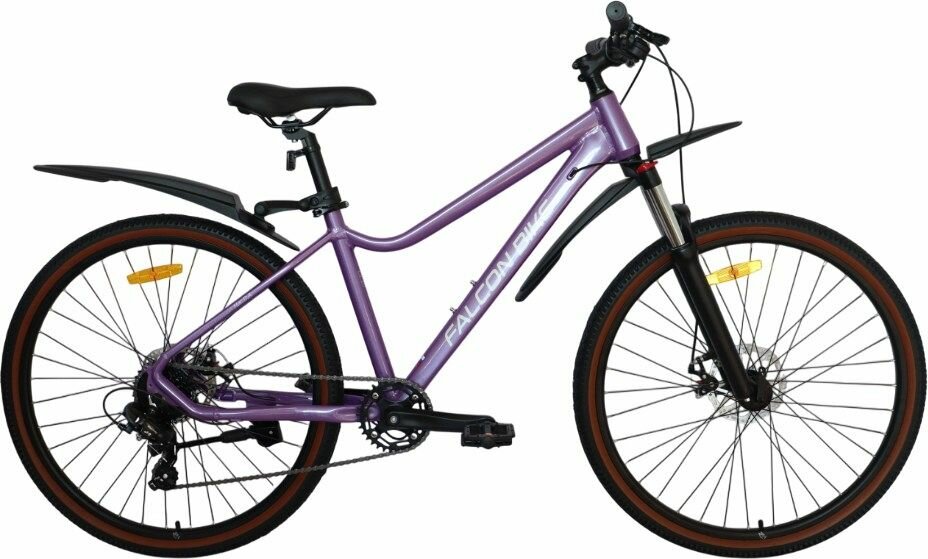 Велосипед женский Falcon Bike Venus 1.0 27.5 (2025), рама 17", Фиолетовый