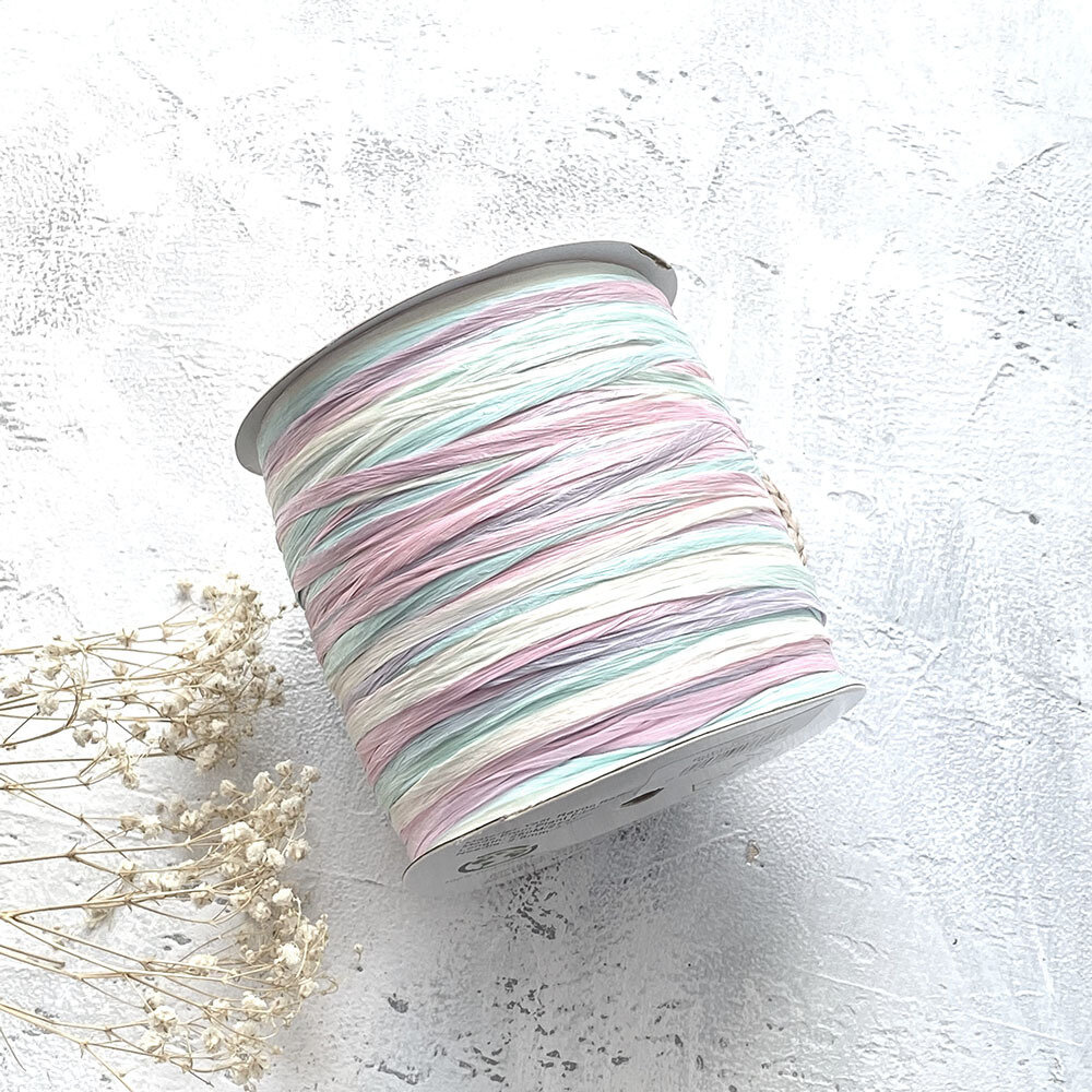 Пряжа Рафия Ispie Bubble kiss SD1 3 мотка