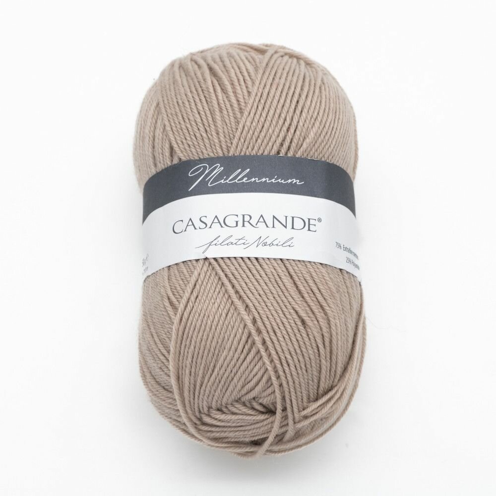 Носочная пряжа Casagrande Millennium (31.002) 4 мотка по 50 г/210 м