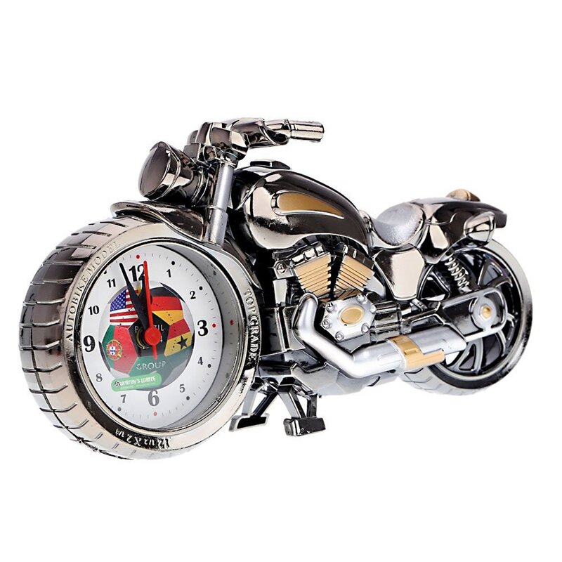 Кварцевый будильник og Будильник Супер крутая модель мотоцикла Будильник креативный ретро подарок декор