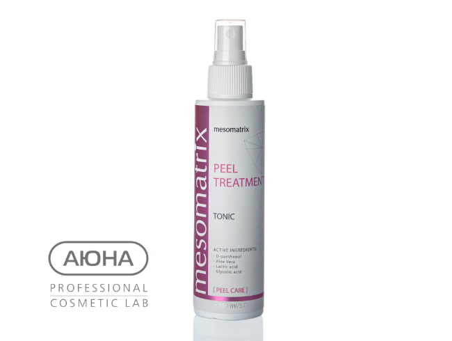 Тоник PEEL TREATMENT с гликолевой и молочной кислотами mesomatrix 150 ml