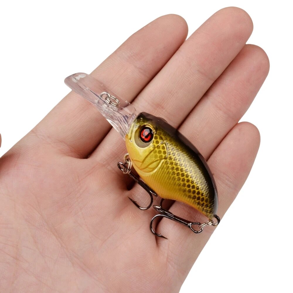 1Pcs Long tong Wobblers Crankbait Fishing Lure 7.5cm 11.6g Jerkbait Floating Minnow Hard Bait Bass Carp Pesca Fishing Tackle