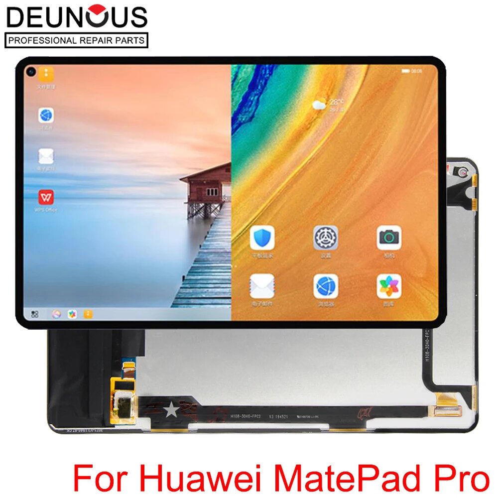 ЖК-дисплей Deunous для Huawei MatePad Pro 10.8 Black