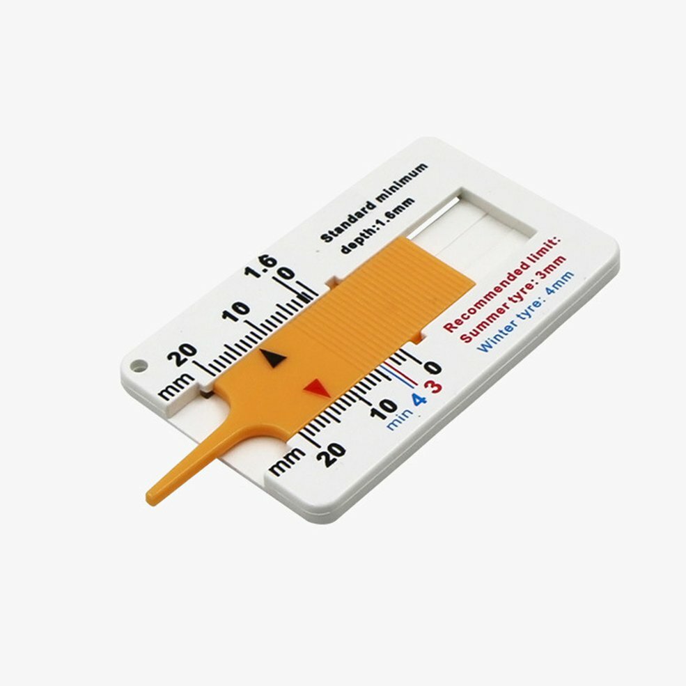 0-20 мм автомобильные шины глубиномер протектора измерительный инструмент штангенциркуль толщиномер протектор тормозные колодки башмак шин мониторинг - желтый