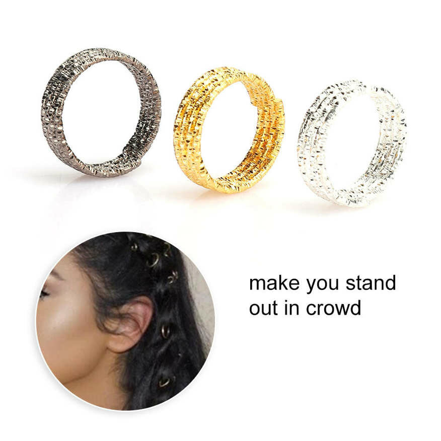 Кольца для косичек Дреды Кольцо Ракушка Модные украшения Аксессуары