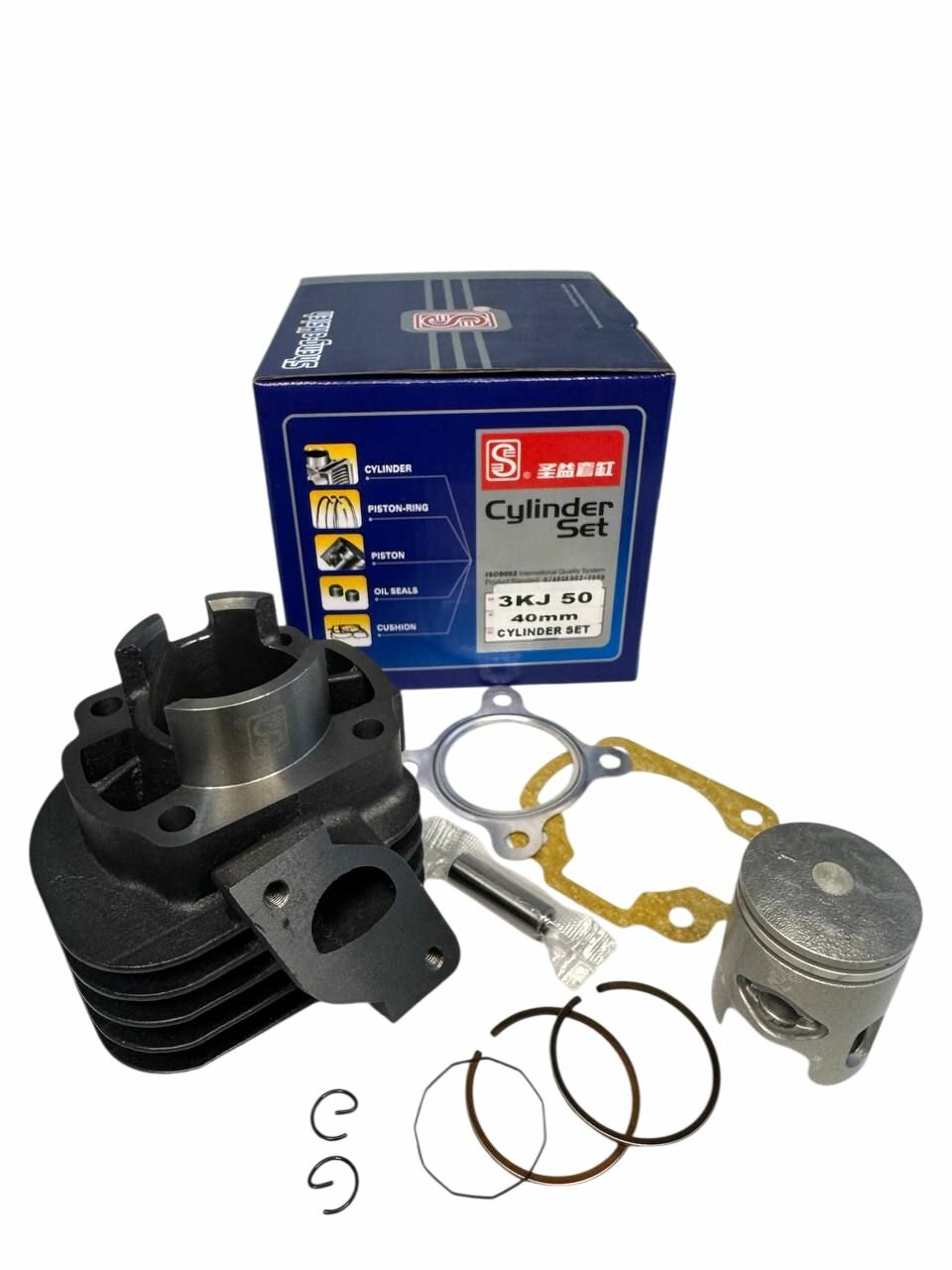 Поршневая (ЦПГ в сборе) Yamaha Jog 3kj-50, d-40mm/50cc SEE