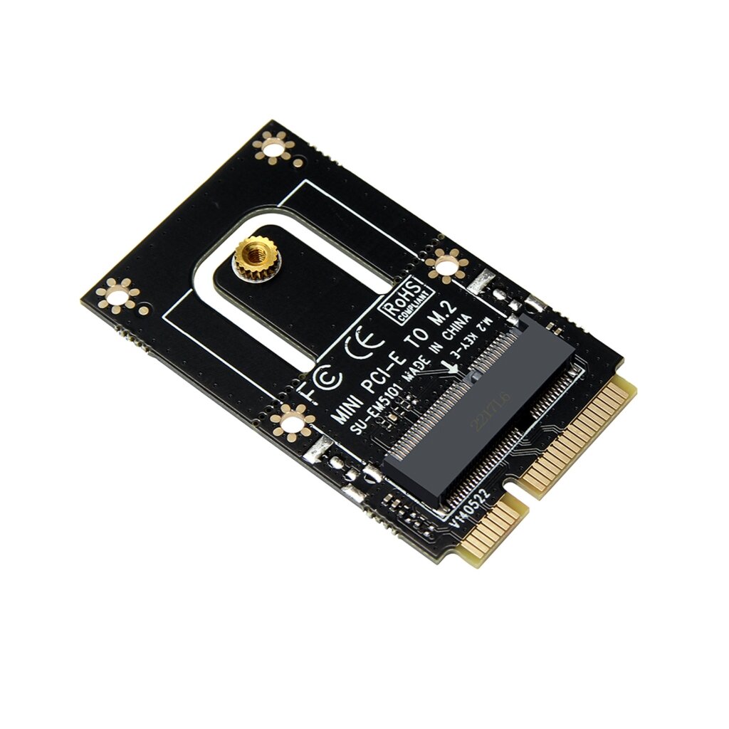 Ключ M2 NGFF A + E для подключения к беспроводной сетевой карте Mini Pcie Pci Express Wifi