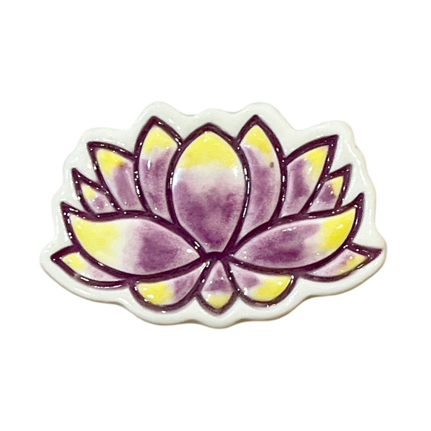 Брошь, керамика