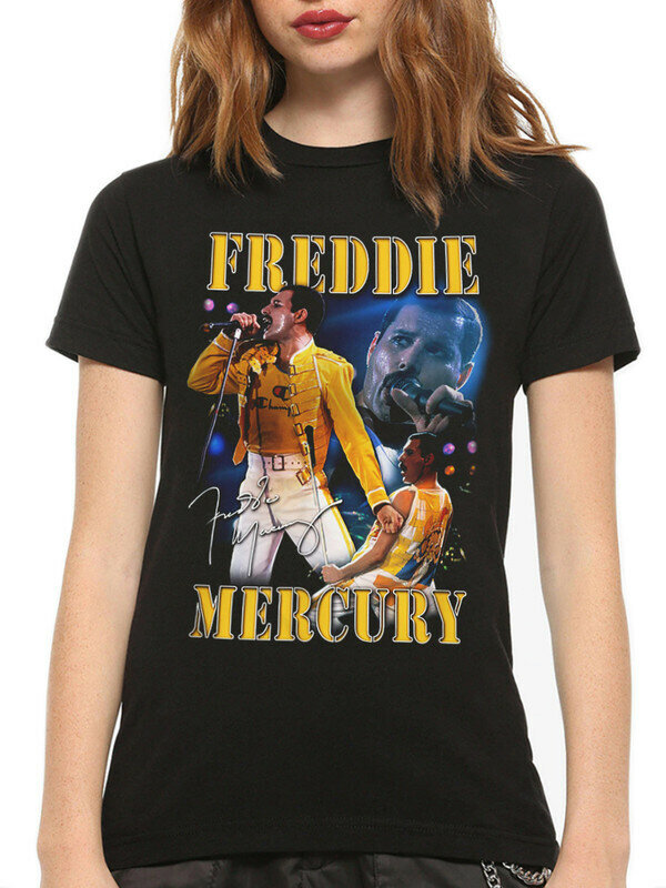 Футболка Фредди Меркьюри / Queen / Женская