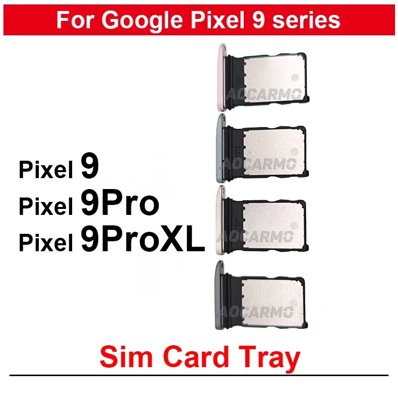 Ремонтные запчасти: слот для SIM-карты, держатель SIM-карты для Google Pixel 9 / 9Pro 9 Pro XL Pixel Fold2 Fold1 — фото 1