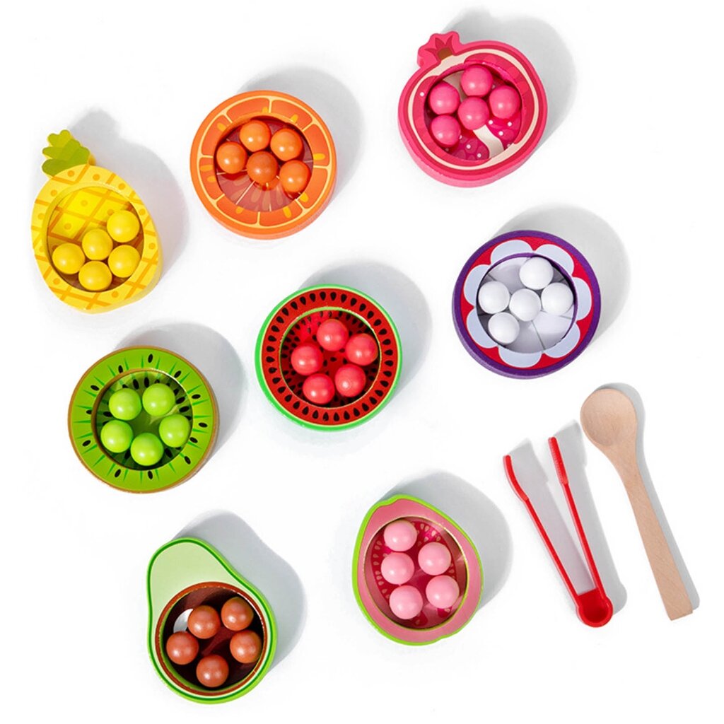 Красочные бусины-клипсы с сортировкой по цвету, игрушка с подсчетом номеров для детей, образовательные