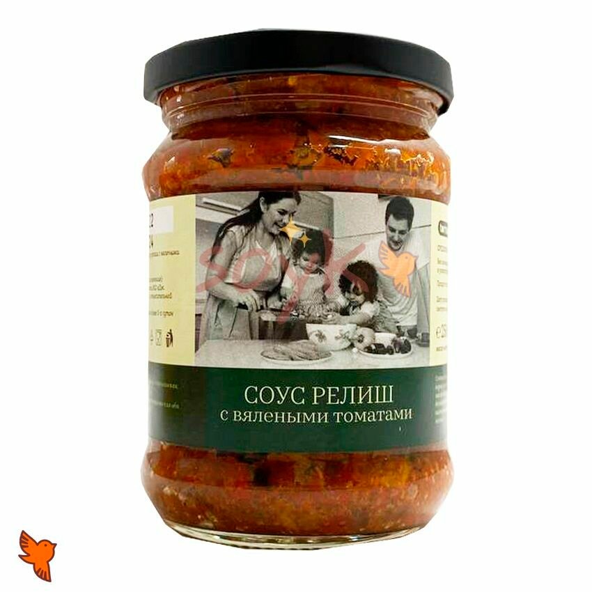 Соус Релиш с вялеными томатами Tomtom, 250г