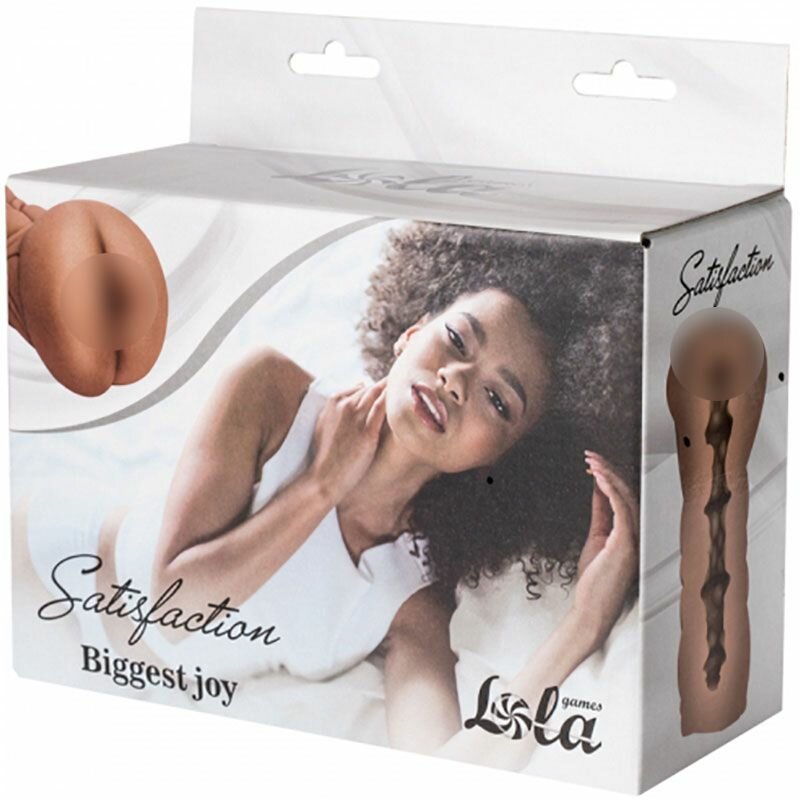 Мастурбатор Lola Games "Satisfaction Biggest Joy", гипоаллергенный, мягкий, супермягкий, бежевый