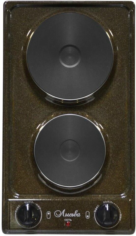 Плита настольная ЭПБ 22 рябчик коричневый, 2,2кВт