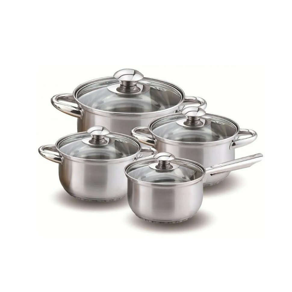 Набор кастрюль KL-4202 8 предметов