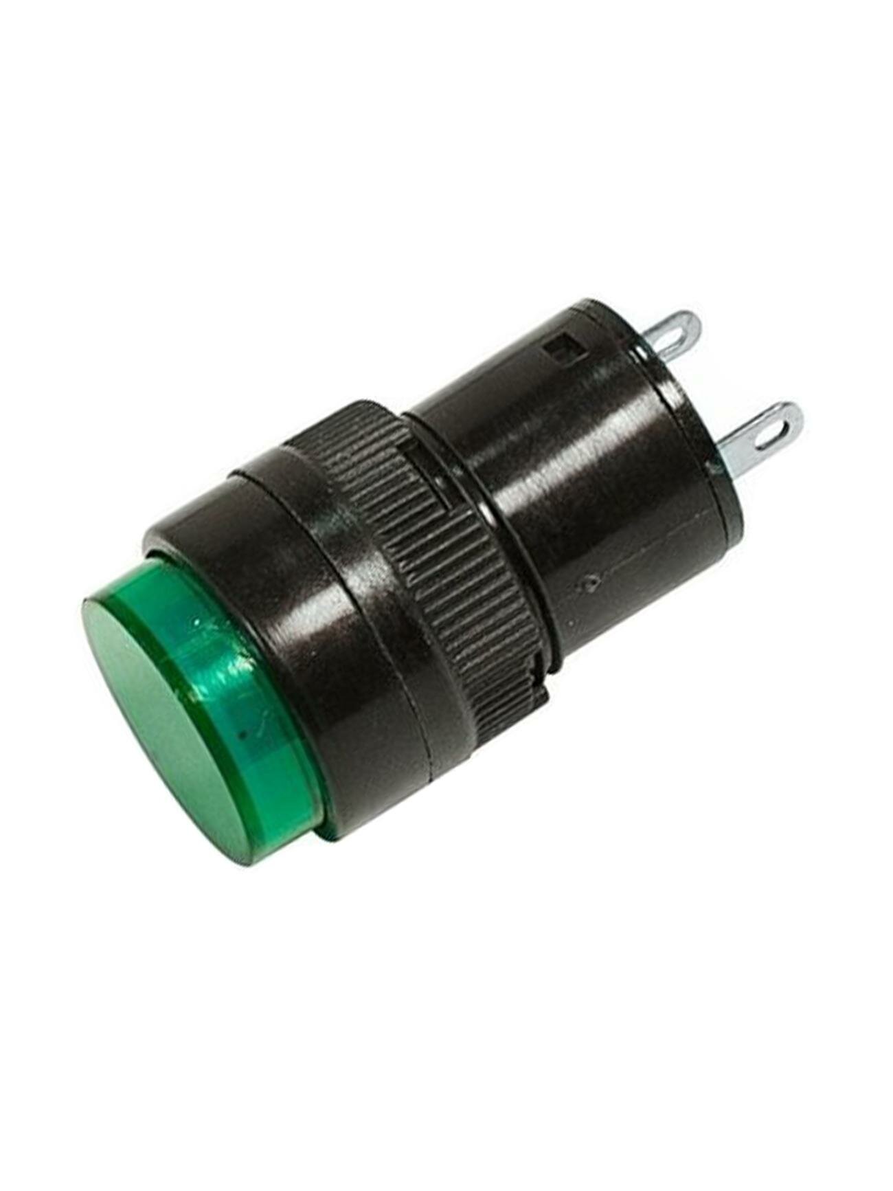 Индикатор световой Rexant, d16, 220 В, зеленый {36-4791} (1 шт)