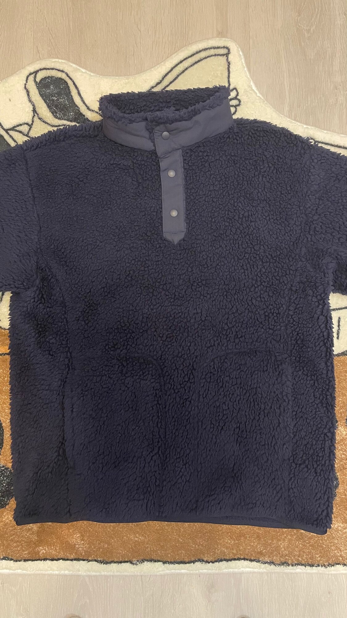 Свитшот Uniqlo White Mountaineering Blue