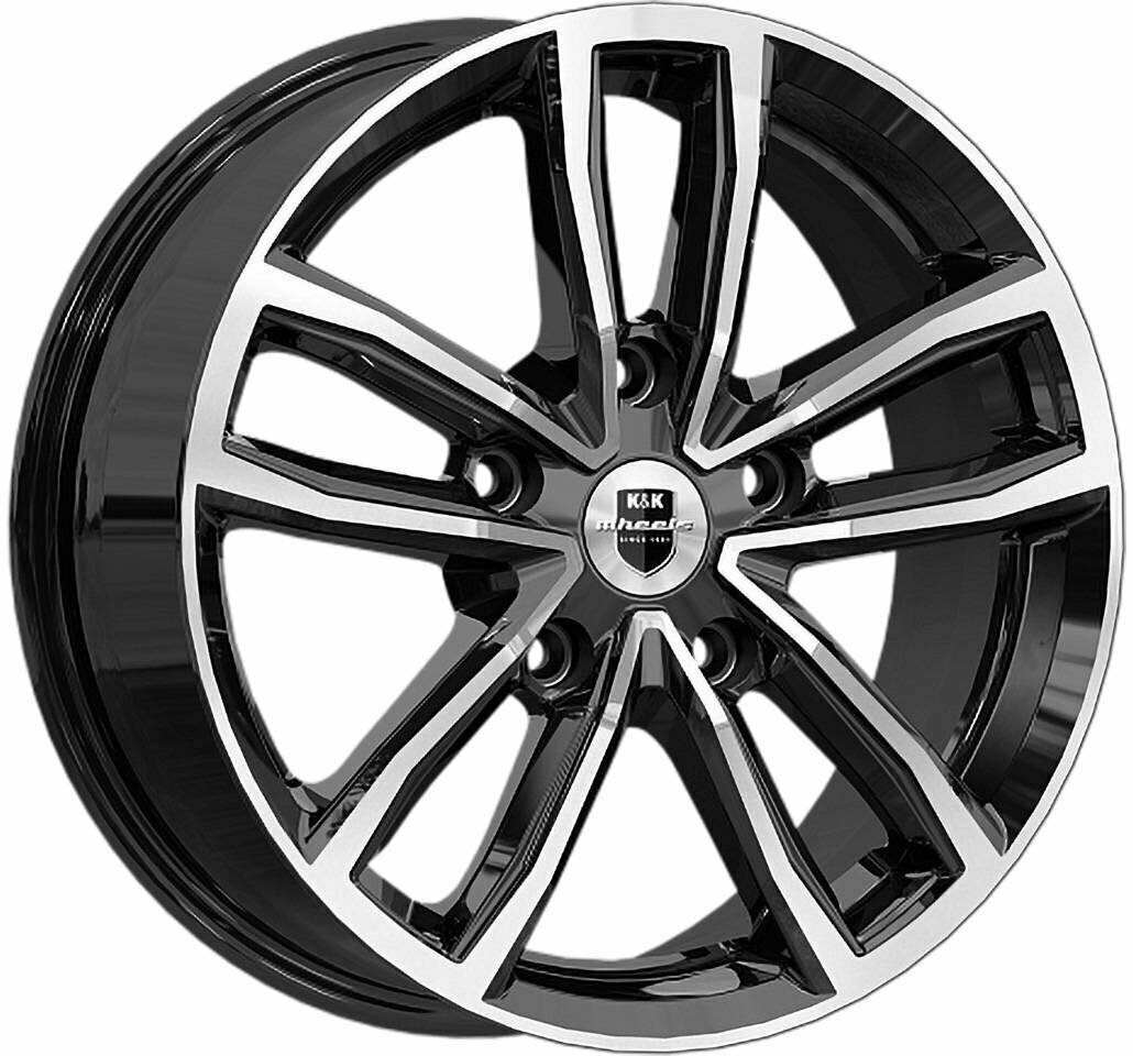Колесный диск K&K Каланг 6.5x17 5x108 ET33 D60.1 Алмаз черный