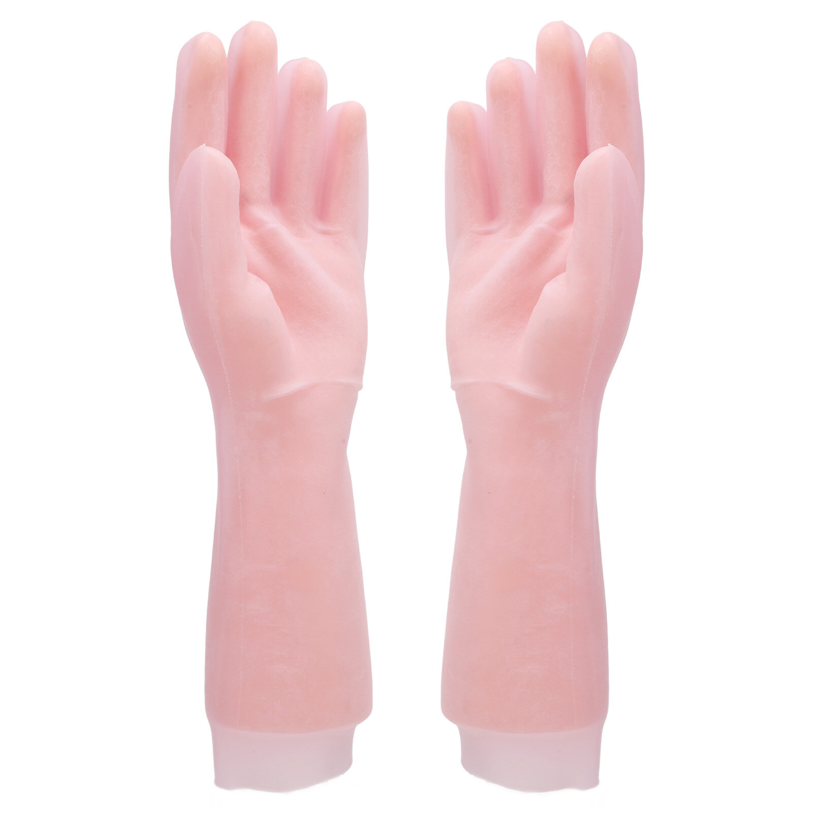 Удлиненные силиконовые увлажняющие перчатки для рук с эластичной конструкцией, для ухода за сухой и потрескавшейся кожей, женские и мужские
