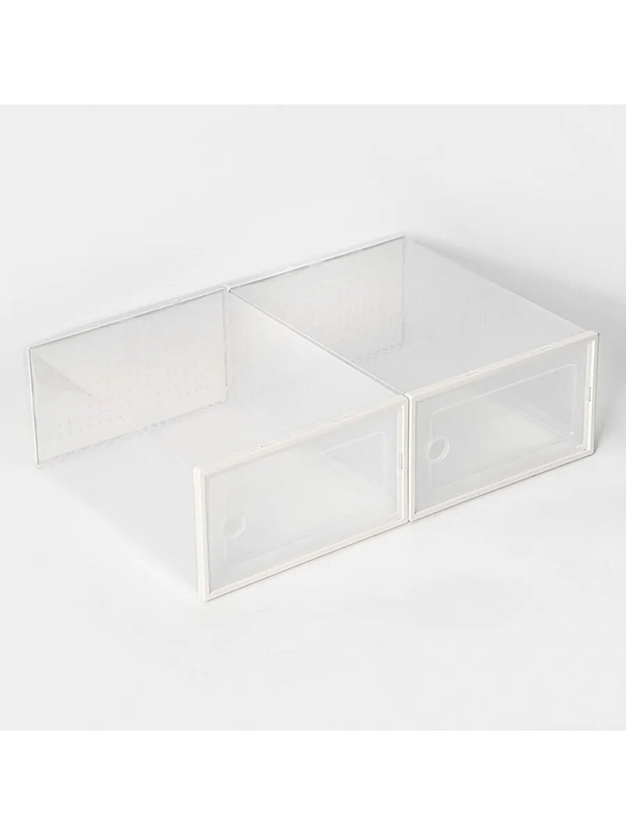 Комплект компактных коробок для обуви