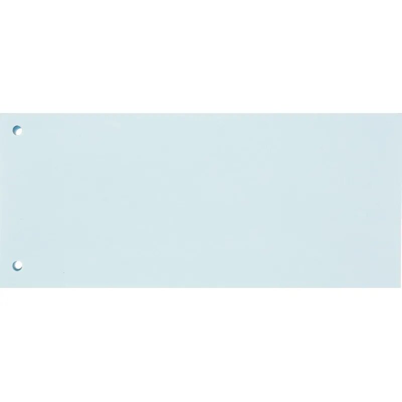 Разделитель листов разделительные полоски Комус, голубые, 100 шт./уп. 162429