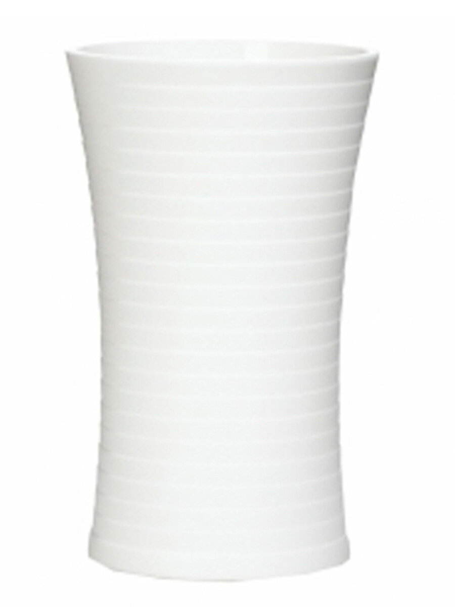 Стакан для зубных щеток Ridder Tower 22200101 настольный, пластик, белый