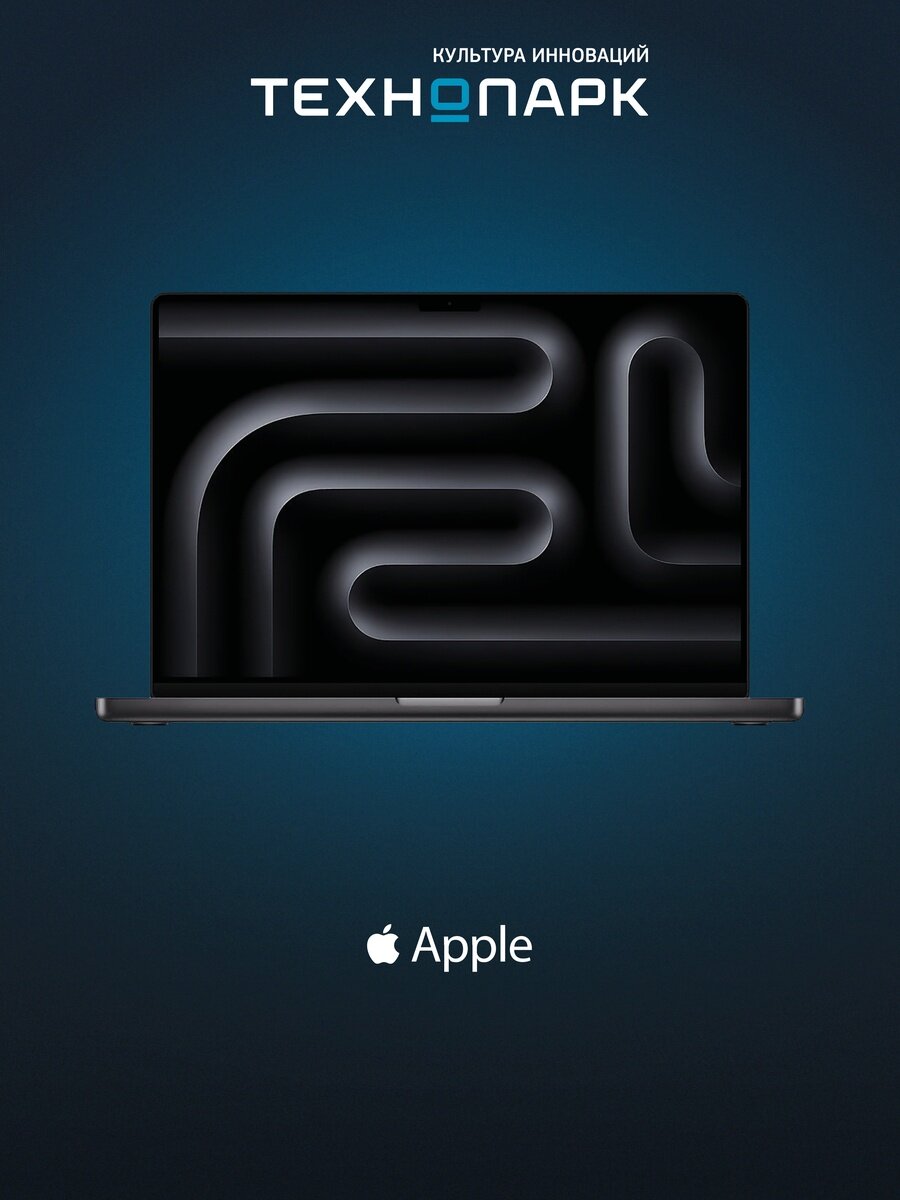 Ноутбук Apple MacBook Pro 16 M4 Pro 2024 512 ГБ чёрный космос