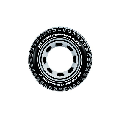 59252 Надувной круг 91см "Шина" до 60кг, от 9 лет