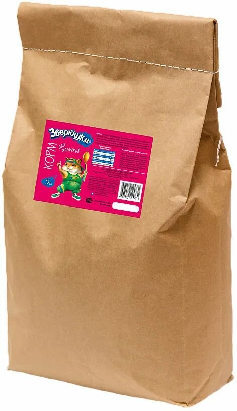 Зоомир Зверюшки 5 кг корм для хомяков