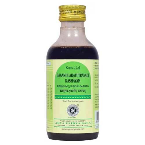 Дашамулакатутраяди Кашаям (Dasamulakatutrayadi Kashayam), Kottakkal, 200 мл