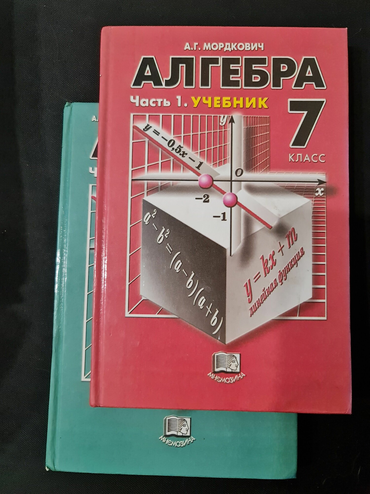 Комплект из 2-х книг А.Г. Мордкович, Т.Н. Мишустина, Е.Е. Тульчинская "Алгебра", учебник и задачник, 7 класс
