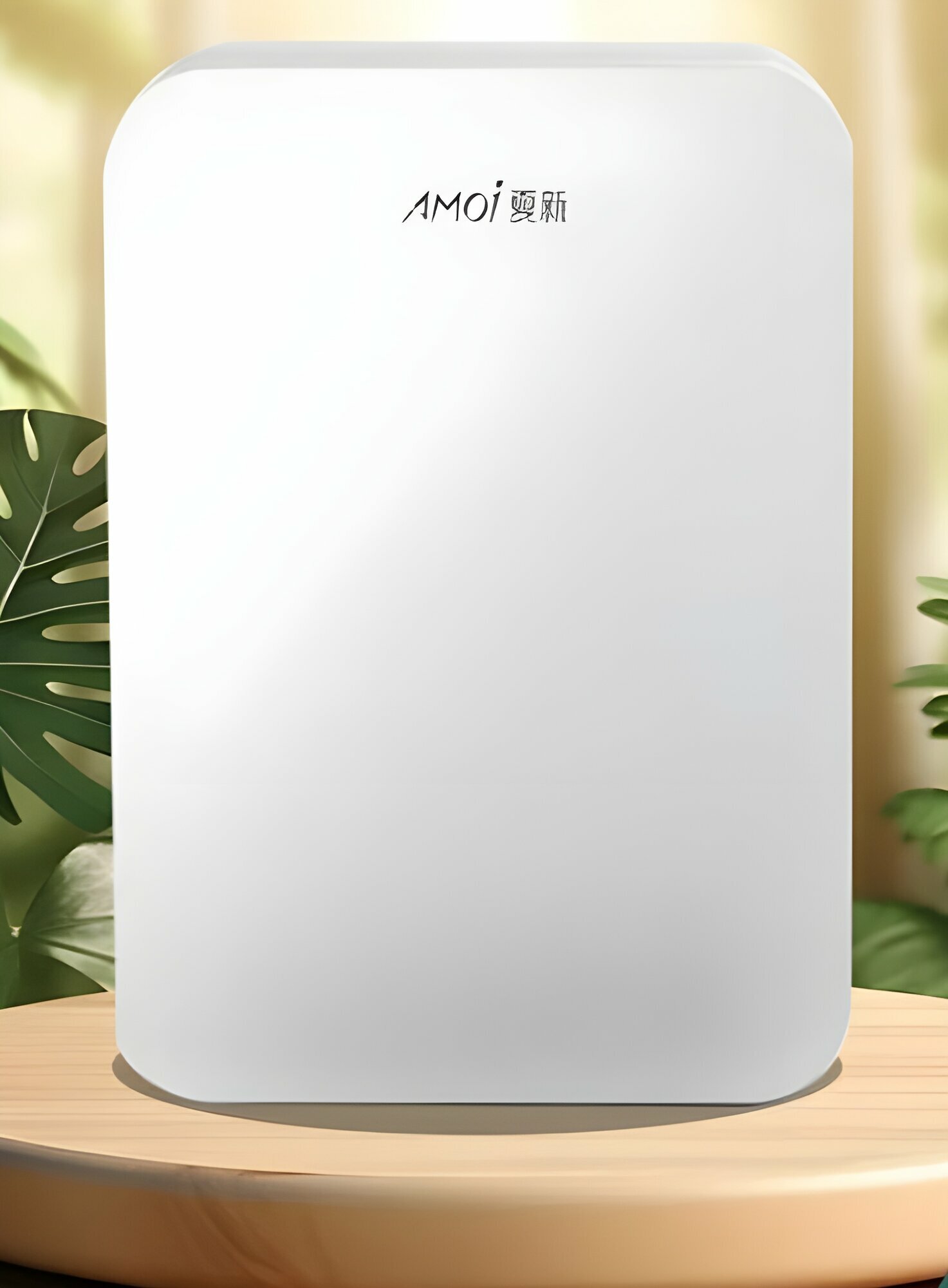 Мини-холодильник для хранения продуктов, Amoi, 8 литров, Автомобиль двойного назначения. ( белый )