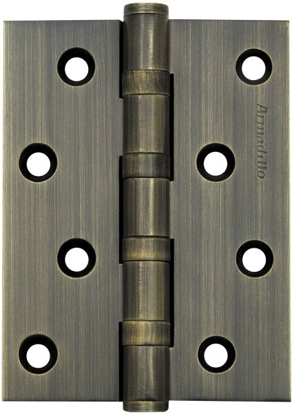 Петля универсальная 500-C4 100x75x3 AB Бронза Box