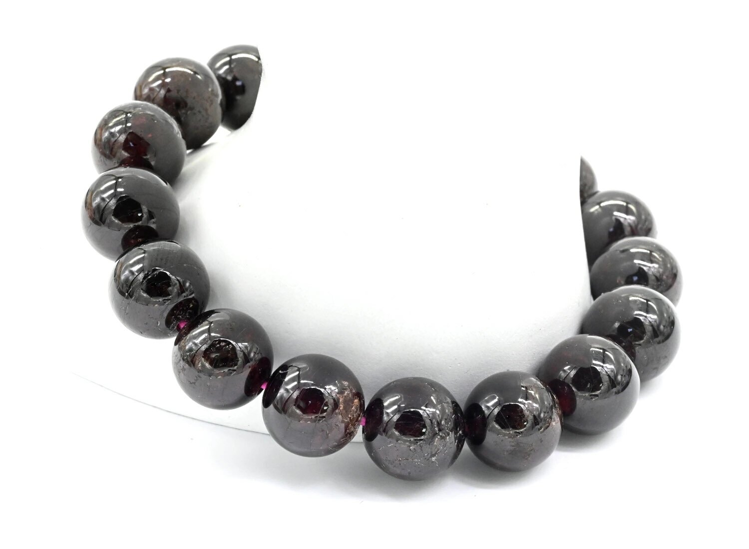 Браслет, гранат