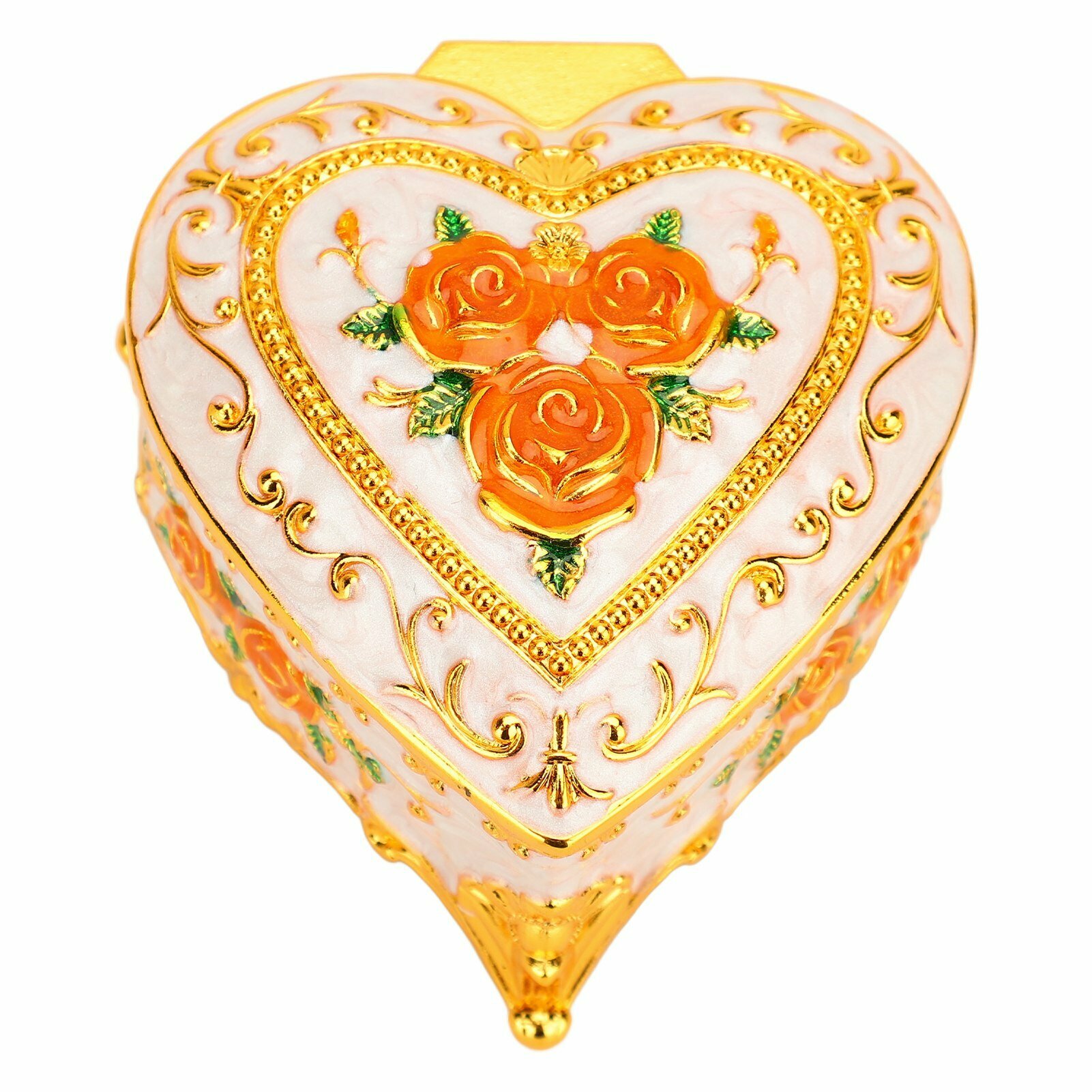 Сердце в форме ювелирных изделий мягкая бархатная подкладка Ladies Girl