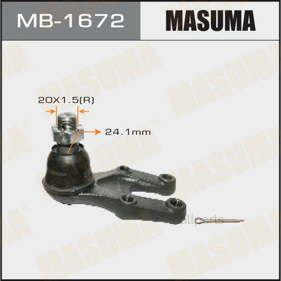 MASUMA MB-1672 Опора шаровая