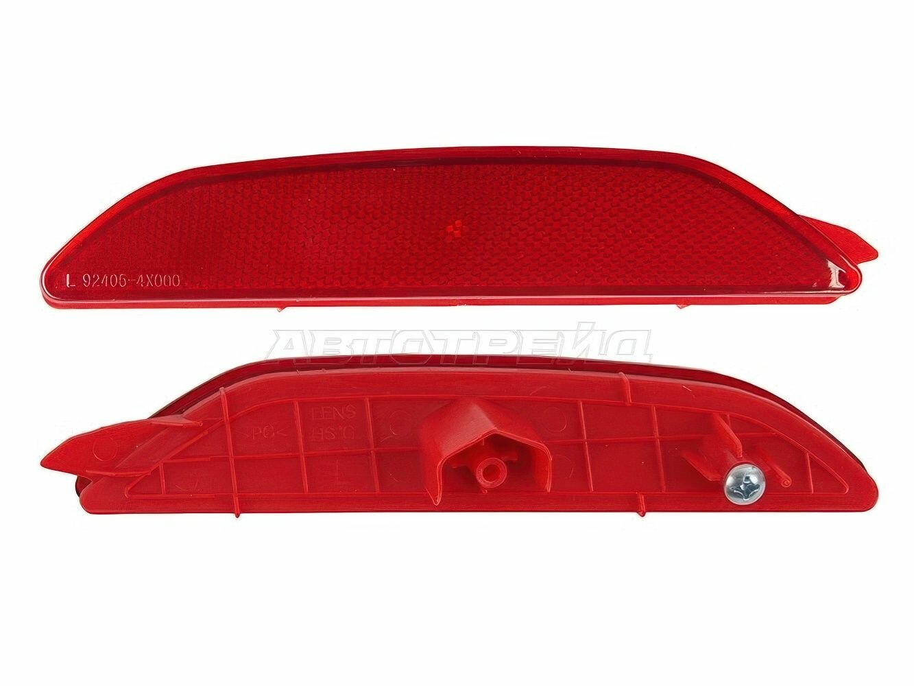 Катафот, отражатель в задний бампер левый для КИА Рио арт ST22329R2L SAT