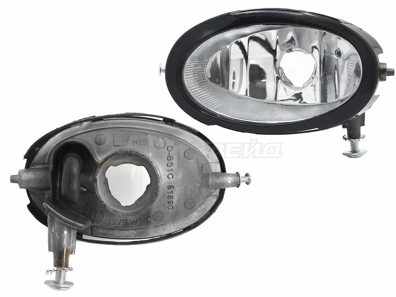 Фара противотуманная левая для Мазда 3, Мазда арт ST2162010CL SAT