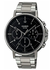 Наручные часы CASIO, серебряный, черный, серый