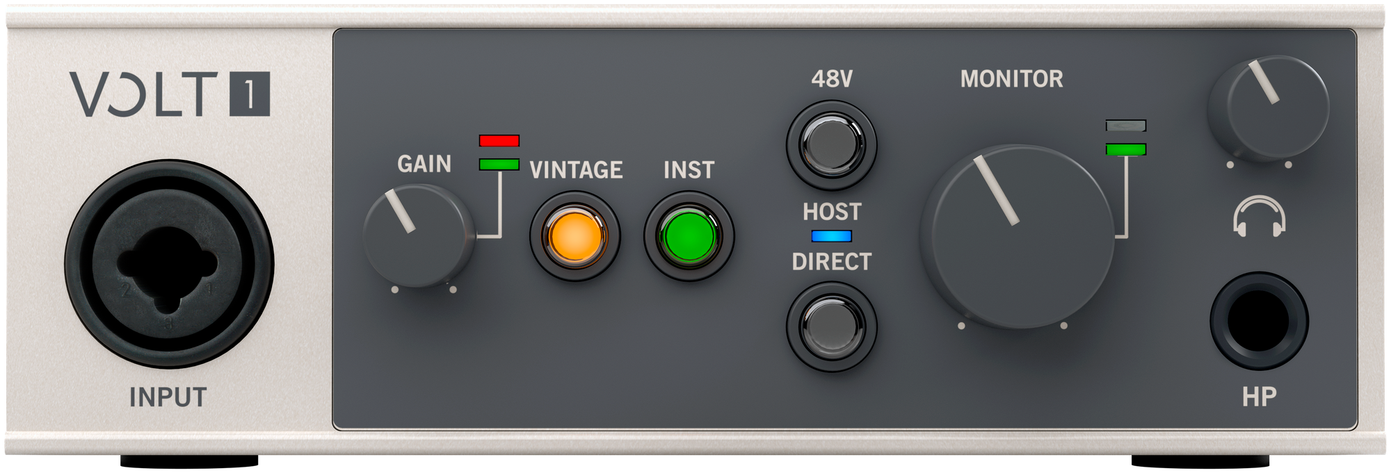 Universal Audio Volt 1 - студийный аудиоинтерфейс, USB-C 2.0, 1 вход