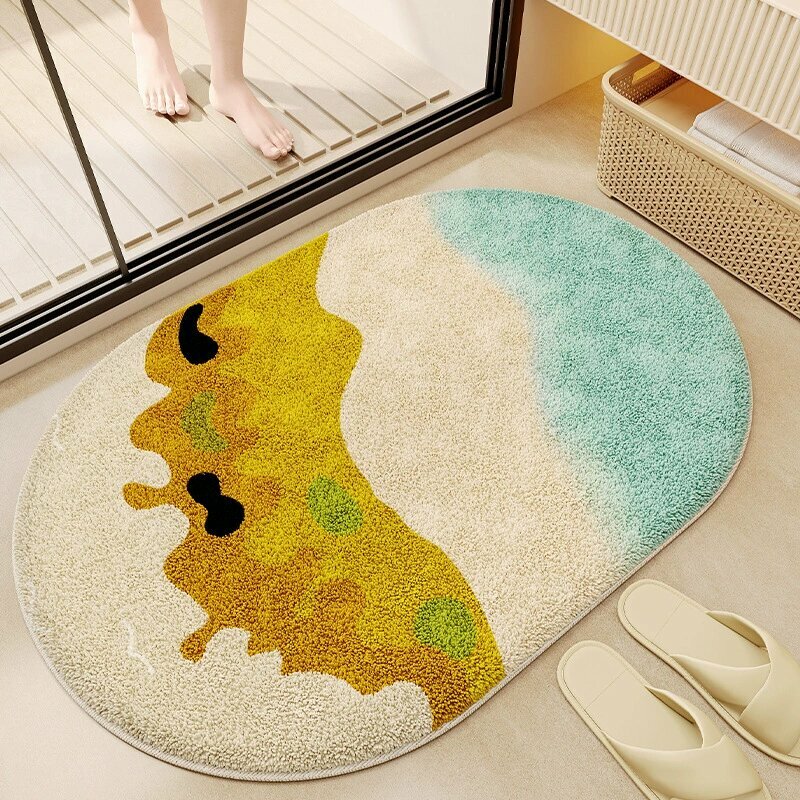 Ковер "Cloud Carpet", искусственный кашемир, противоскользящая основа, 0,6x0,9 м