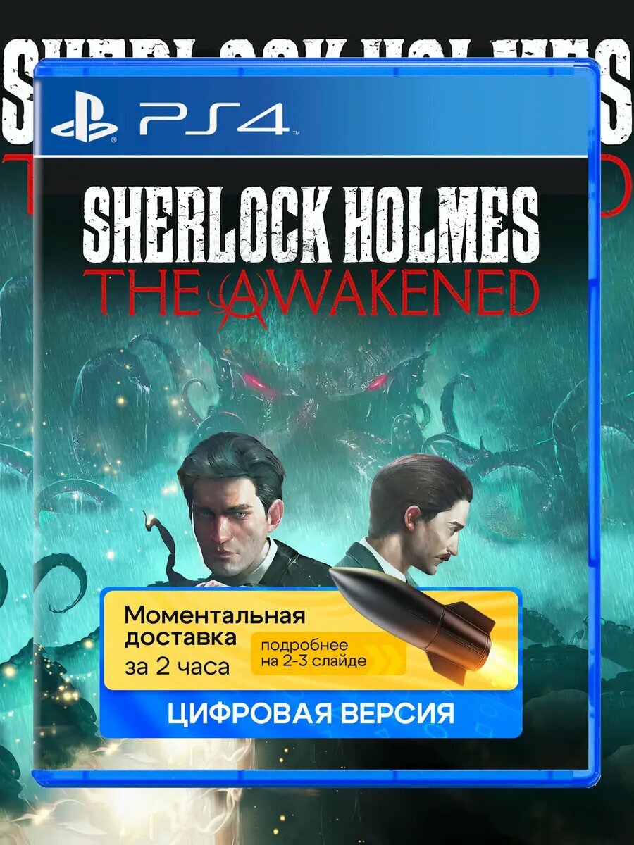 Игра Sherlock Holmes The Awakened для Sony PlayStation PS4 PS5
