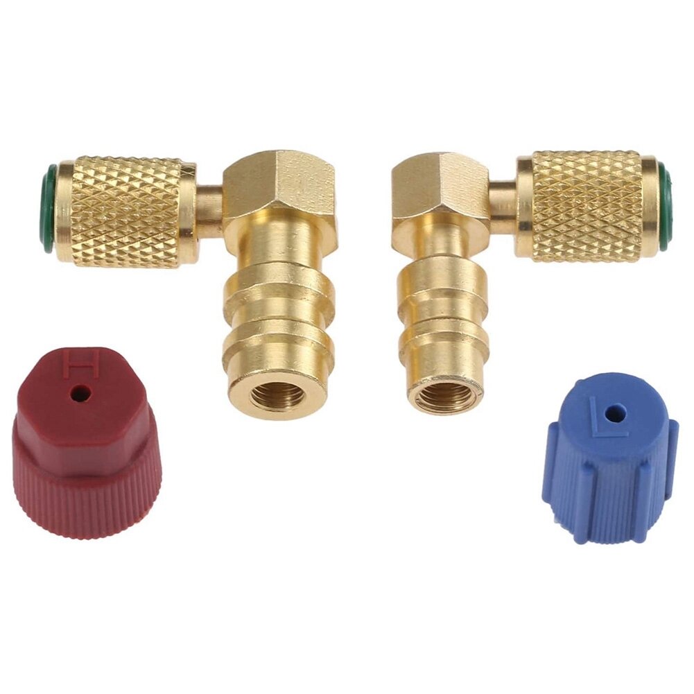 R12 R134 модернизированный конвейерный адаптер для фитинга высокого/низкого переменного тока.